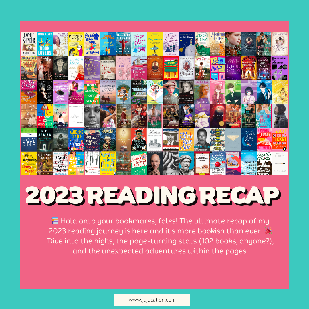 2023 Reading Recap: The Struggles & Triumphs of Reading 102 Books